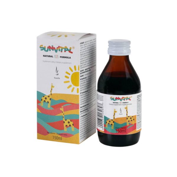 Sunvital Natural Kids Formula Liquid 150ml, Duolife - Kidsapo