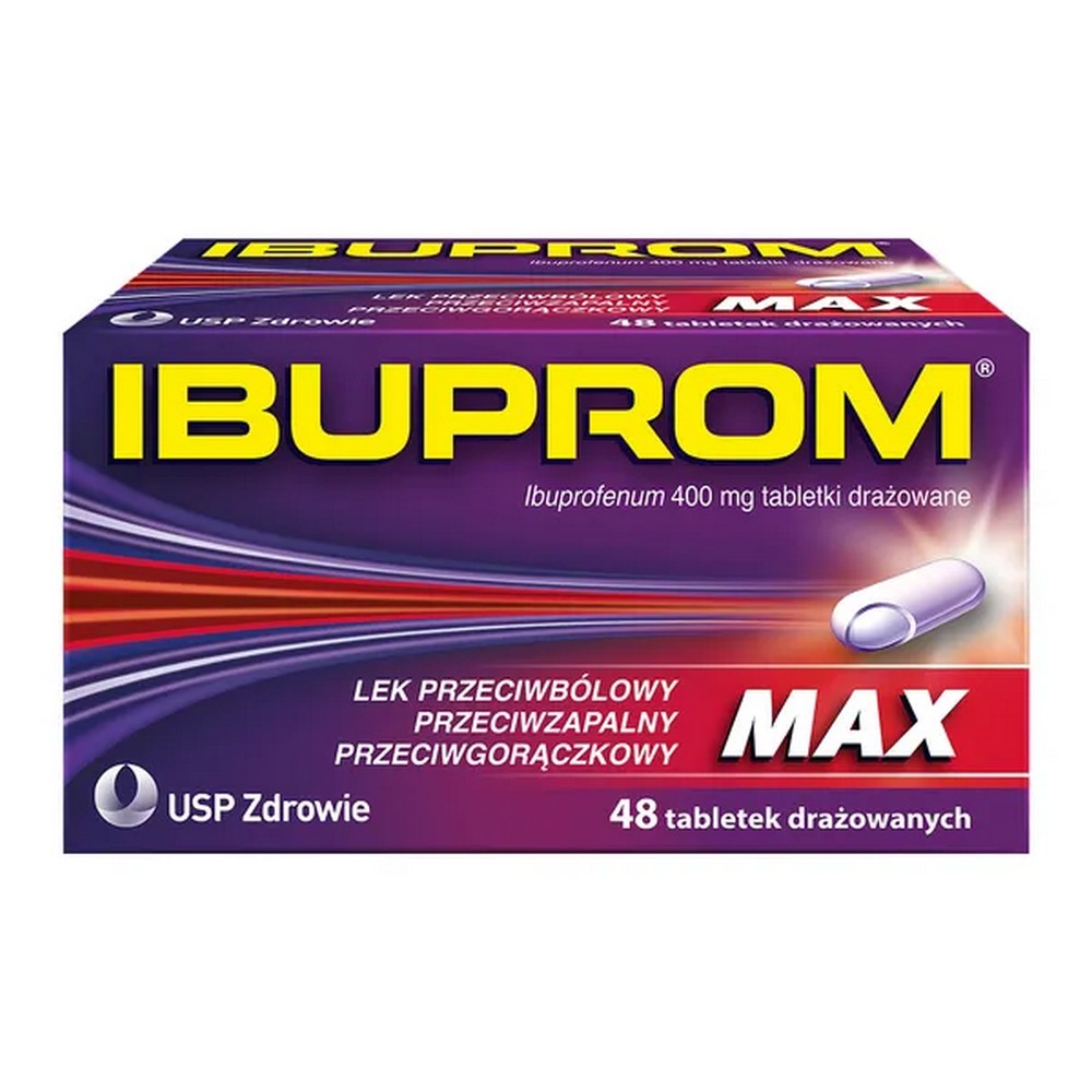 Ibuprom RR Anti-inflammatory, antipyretic painkiller 48 pieces - Kidsapo