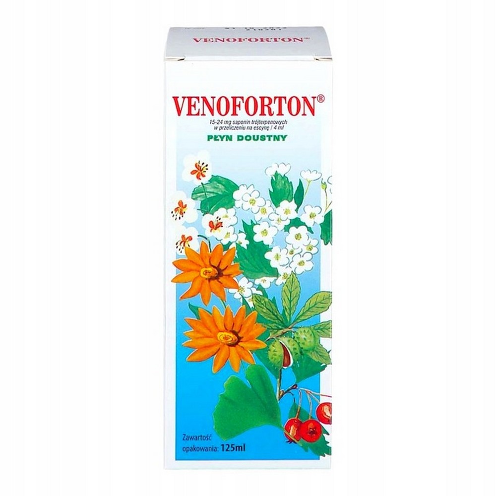 VENOFORTON medicine for varicose veins and atherosclerosis liquid 125 g ...