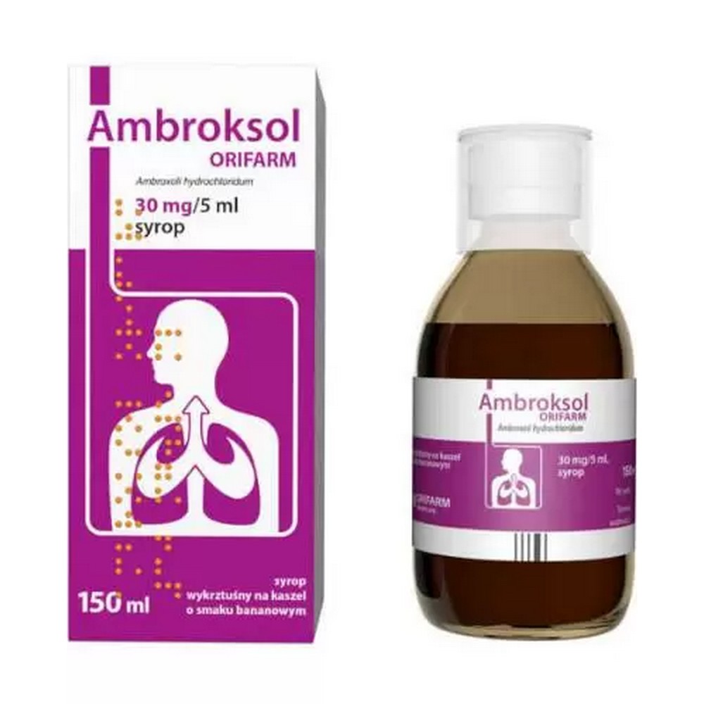 Ambrosol Teva 15mg/5ml cough syrup 200 ml,Ambrosol Teva 15mg/5ml syrop ...