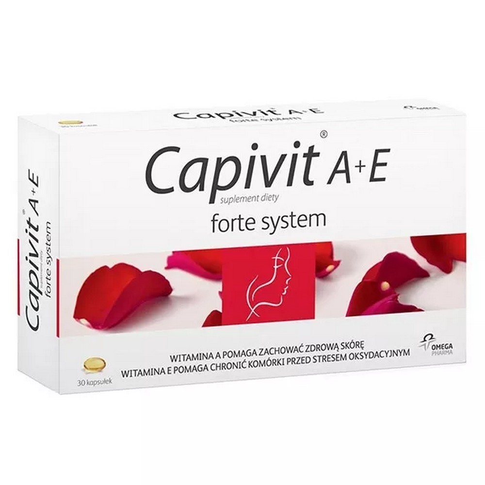Capivit A + E forte system 30 capsules - Kidsapo