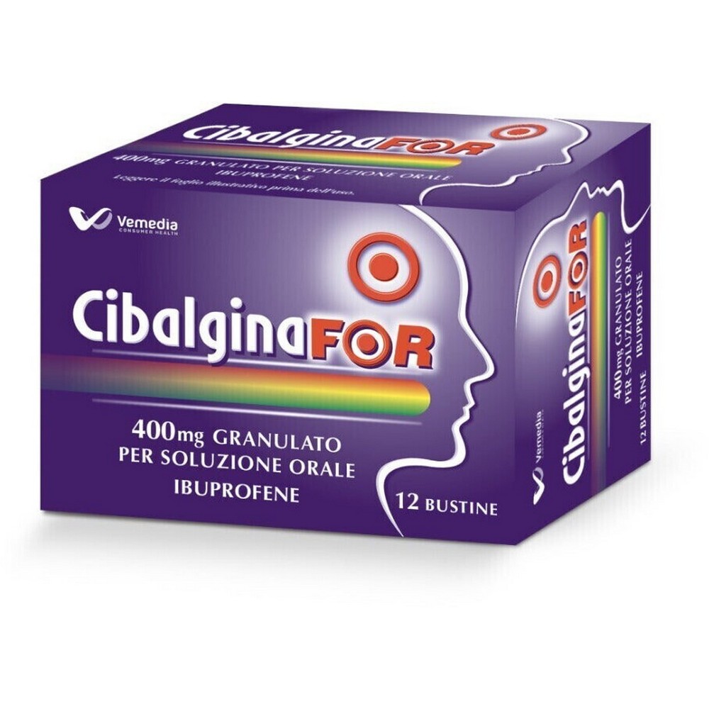 Cibalginafor 400mg, 12 sachets - Kidsapo