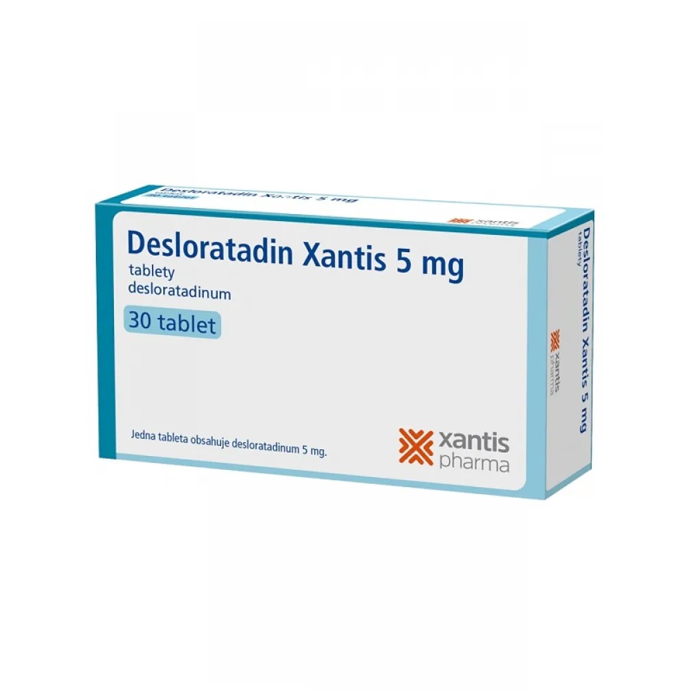 Desloratadine Xantis 5 mg 30 tablets,Desloratadin Xantis 5 mg 30 ...