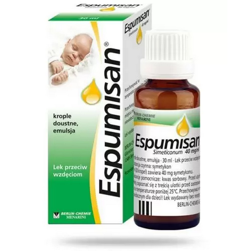 Espumisan oral drops 40mg/1ml, 30 ml, Espumisan krople doustne 40mg/1ml ...