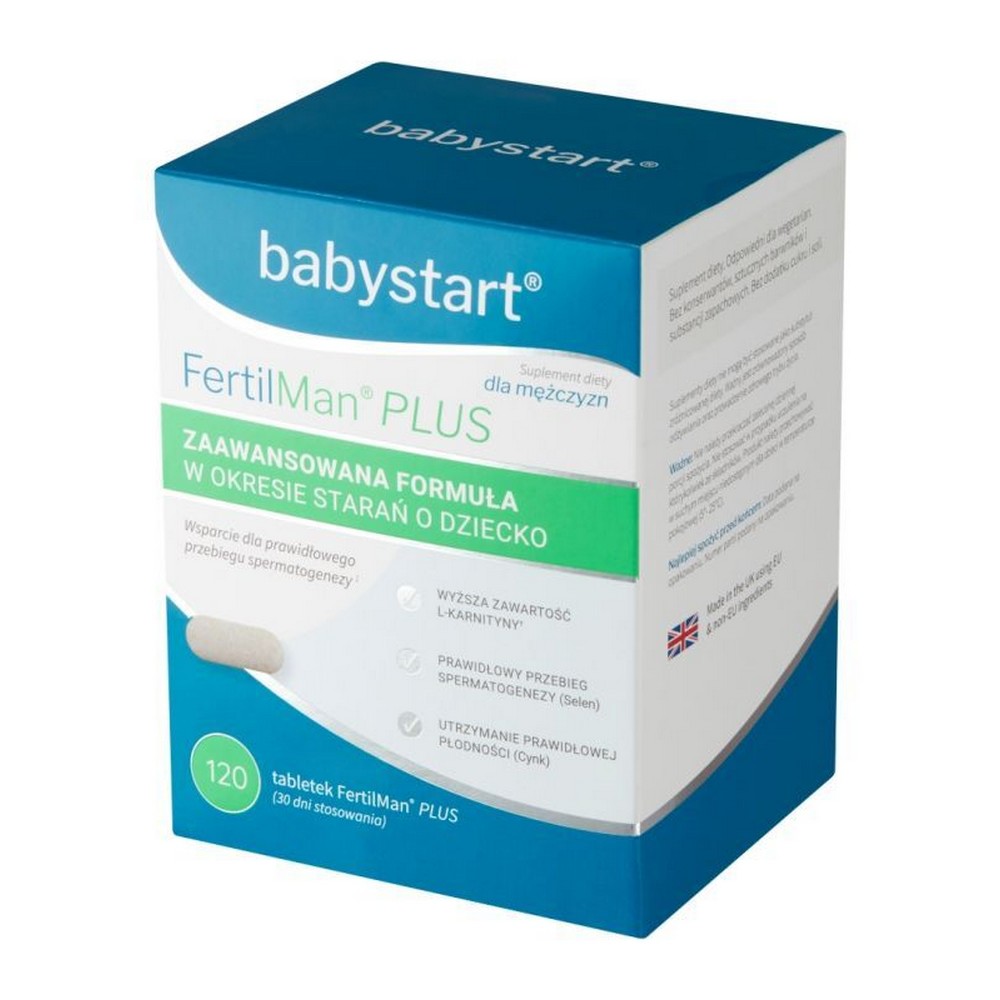 FertilMan Plus, 120 tablets - Kidsapo