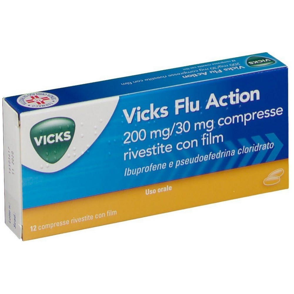 Flu Action 200 mg, 30 tablets - Kidsapo