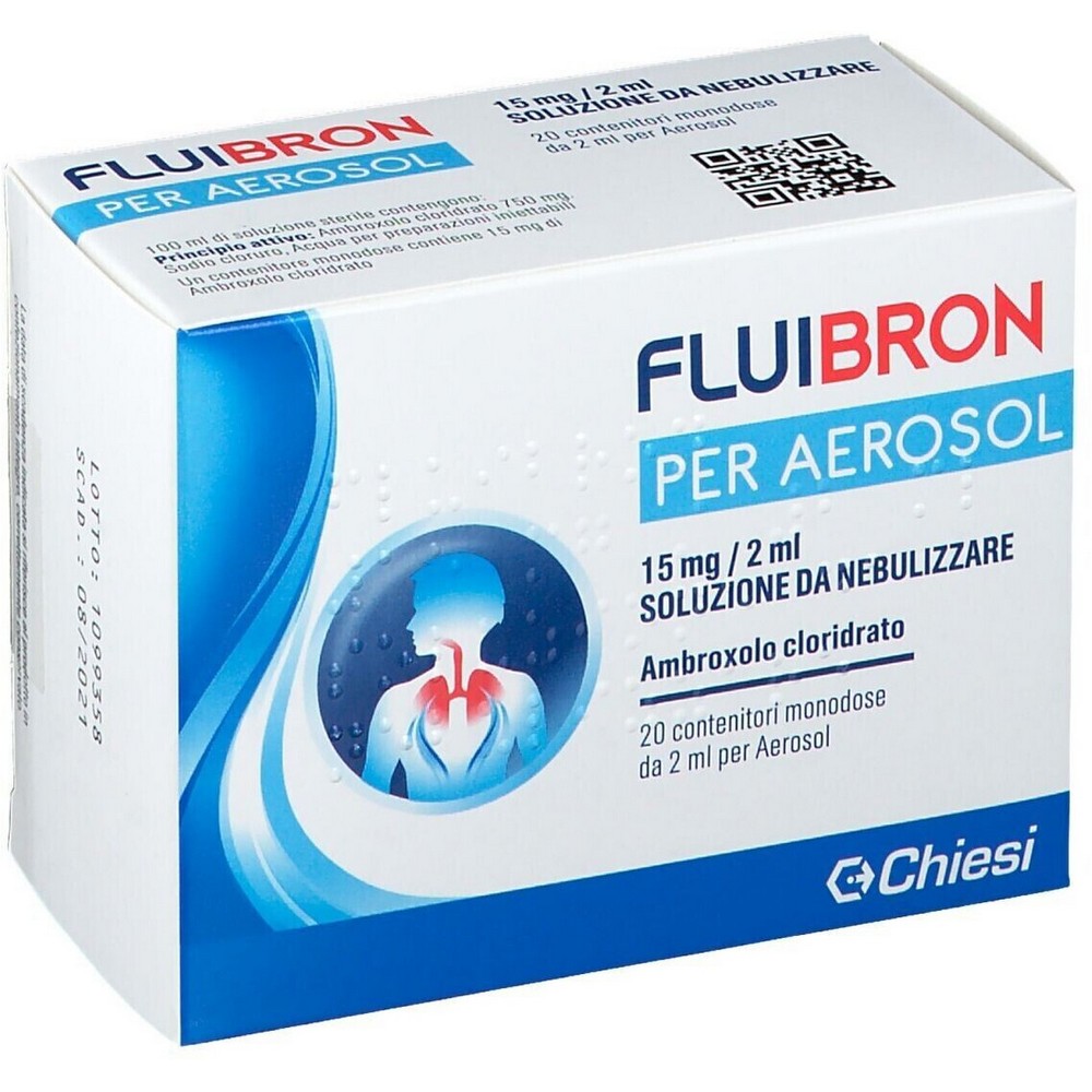 Fluibron for Aerosol 15 mg, 20 fl - Kidsapo