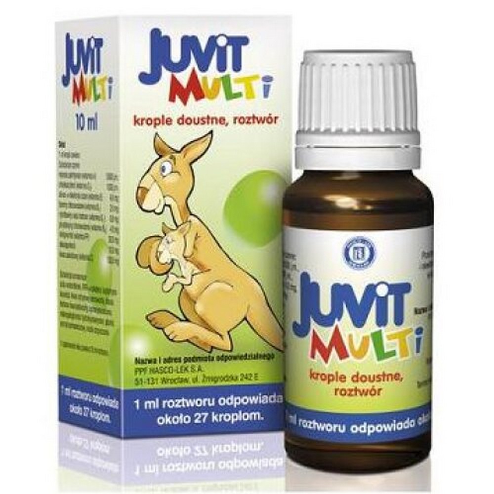 HASCO-LEK S.A.,Juvit Multi oral drops 10ml,Juvit Multi krople doustne ...