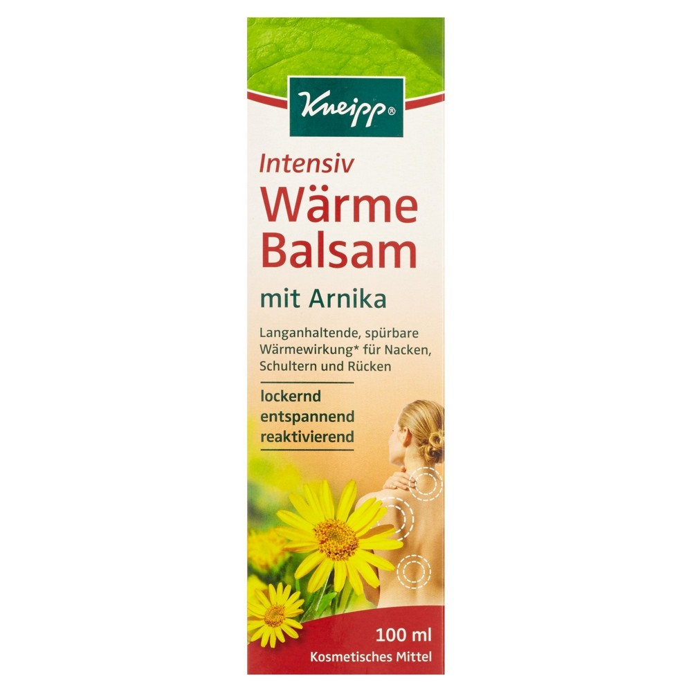 KNEIPP Warming balm with mountain arnica 100 ml - Kidsapo