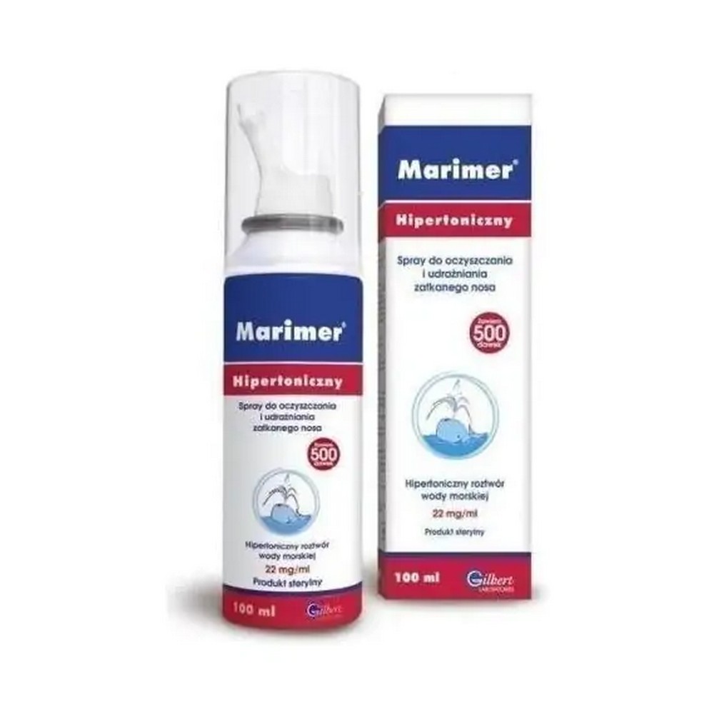 MARIMER sea water hypertonic spray 100ml - Kidsapo