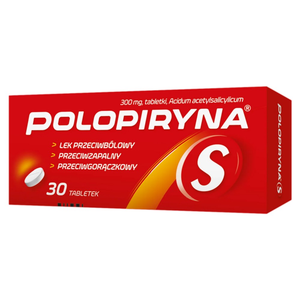 Polpharma Group B.V.,Polopiryna S 300mg 30 tablets,Polopiryna S 300mg ...