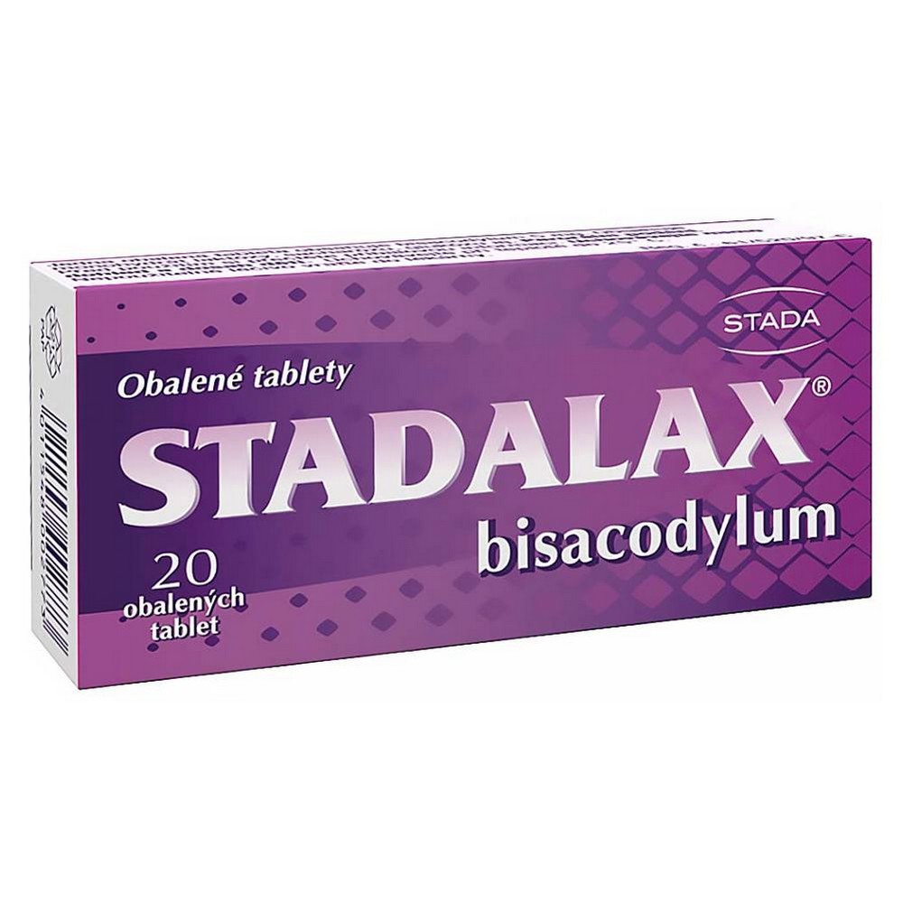 STADALAX tbl 20x 5mg,STADALAX 20X5MG Obalené tablety - Kidsapo
