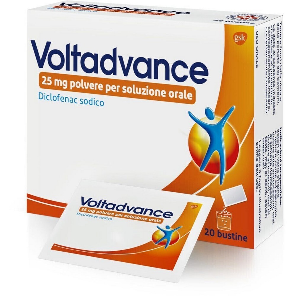 Voltadvance 25 mg Powder, 20 sachets - Kidsapo