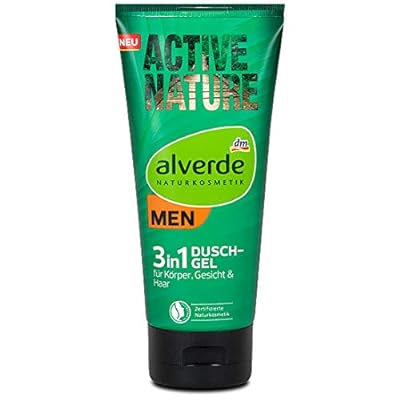 ALVERDE MEN SHOWER GEL ACTIVE NATURE 3 IN 1, 200 ML - Kidsapo