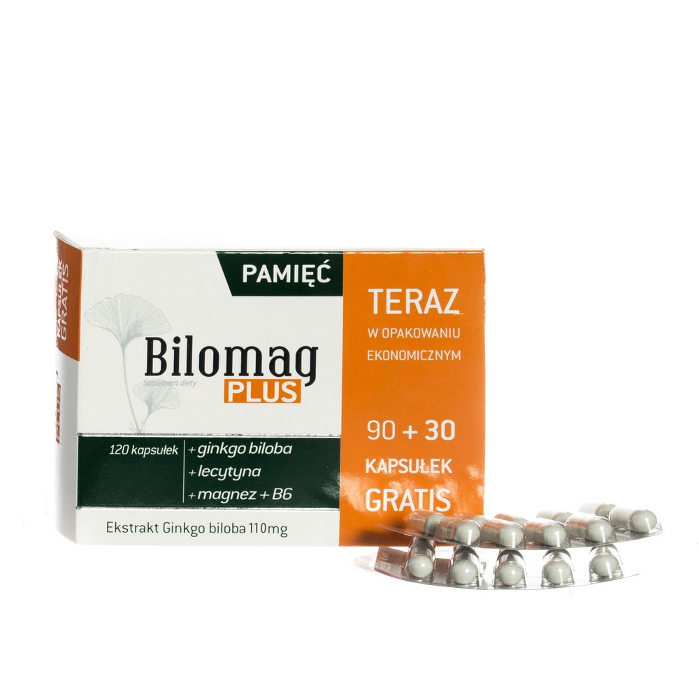 Bilomag Plus, 120 capsules,Bilomag Plus, 120 kapsułek,NP PHARMA - Kidsapo