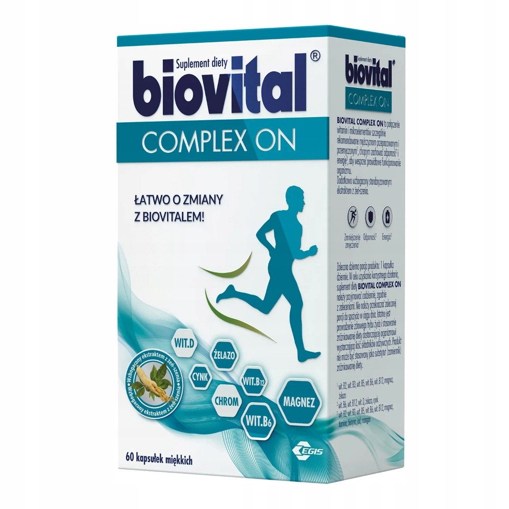 Biovital Complex ON, 60 capsules,Biovital Complex ON, 60 kapsułekCURTIS ...