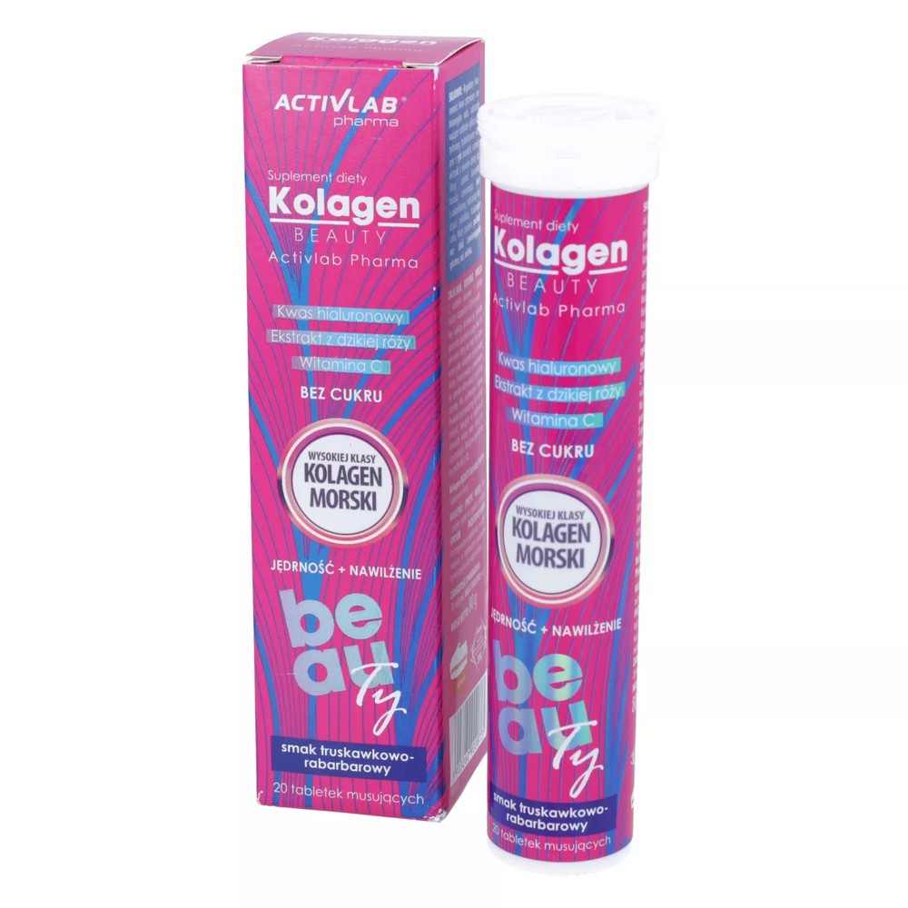 Collagen Beauty Activlab Pharma, 20 effervescent tablets,Kolagen Beauty ...