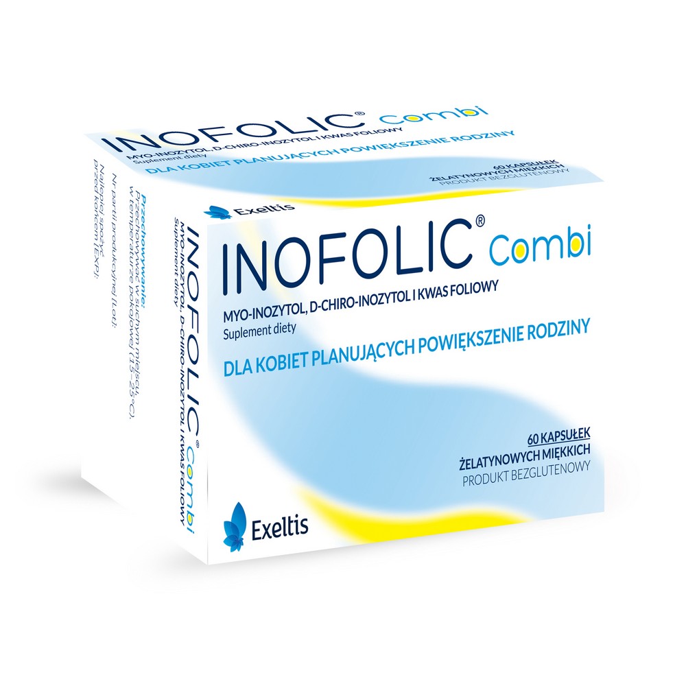 Inofolic Combi, 60 soft capsules,Infolic Combi, 60 kapsułek miękkich ...