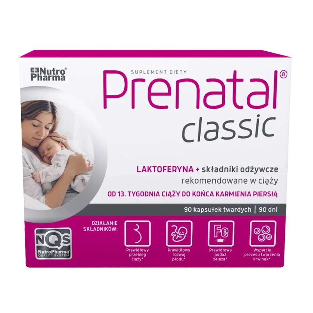 Prenatal Classic, 90 tablets,Prenatal Classic, 90 tabletek,PURITAN'S ...