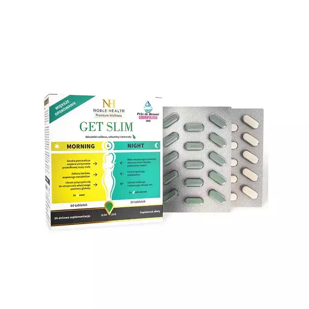 Get Slim Morning Night, Tablets, 90 pcs,Holen Sie sich Slim Morning ...