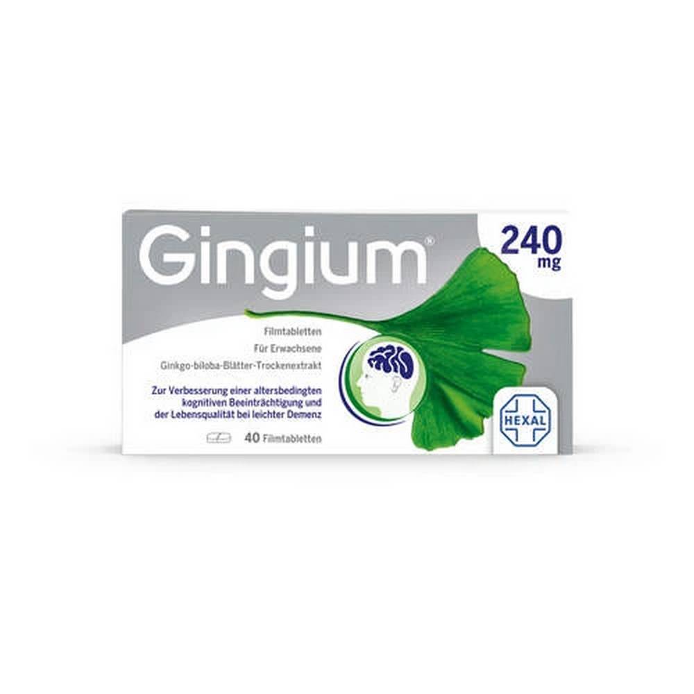 Gingium 240 mg, 40, Gingium - Kidsapo