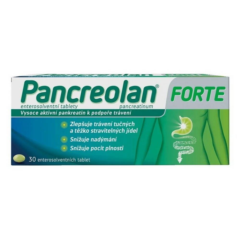 PANCREOLAN FORTE TBL 30X 220MG, ZENTIVA A.S. - Kidsapo
