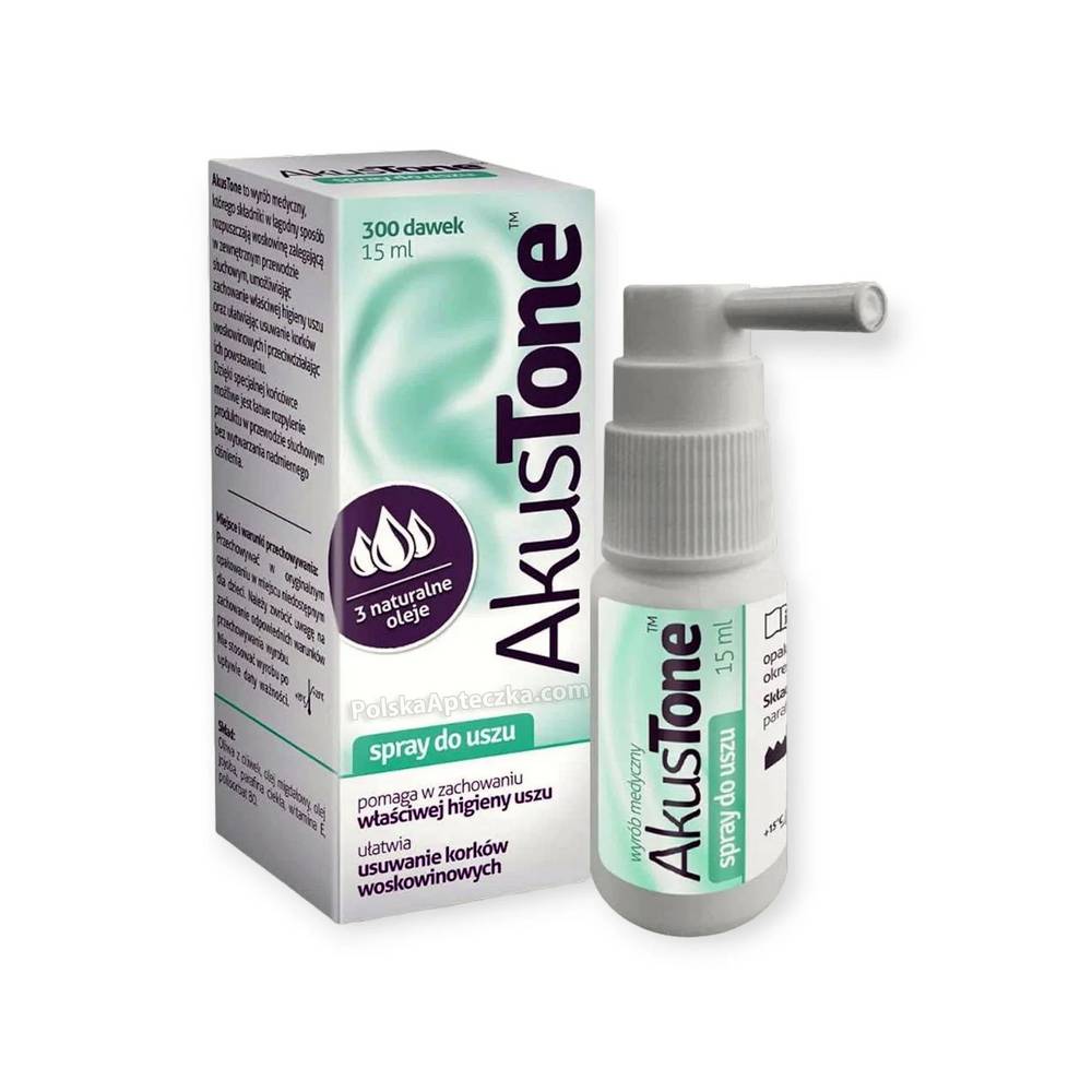 Aflofarm ,Akustone ear ,Akustone spray do uszu 15ml - Kidsapo
