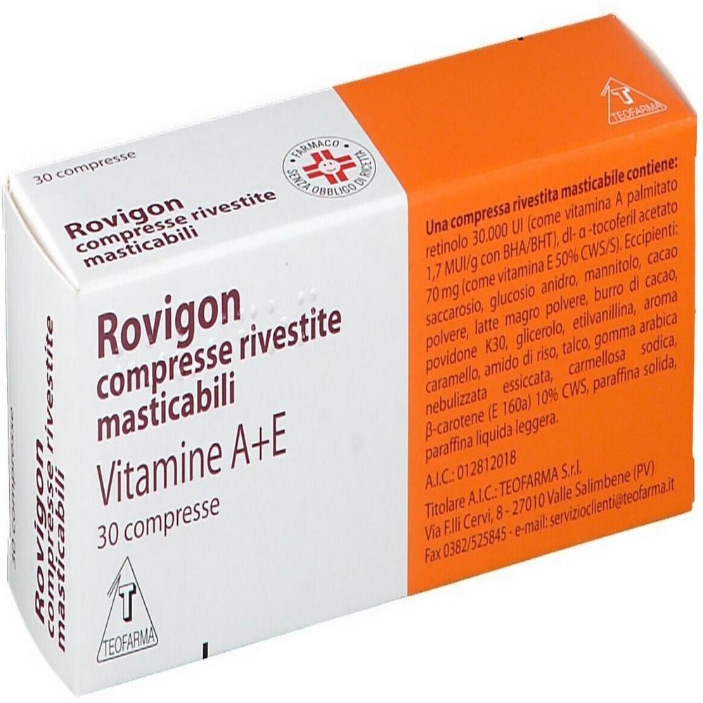 TEOFARMA,ROVIGON ,ROVIGON (30 TABLETS) - Kidsapo