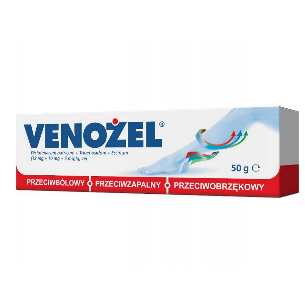Bausch Health,Venogel ,Venożel 50 g - Kidsapo