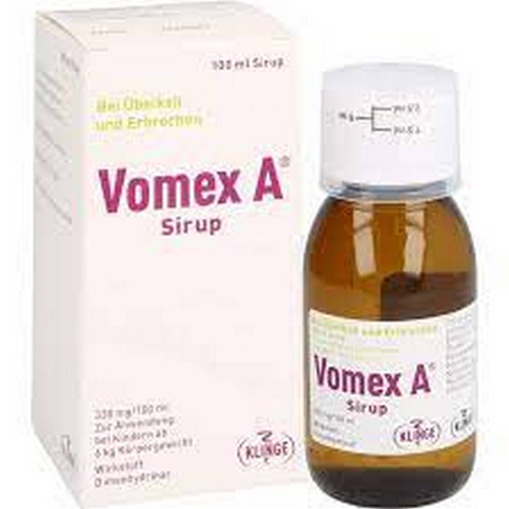 VOMEX A syrup, 100 ml - Kidsapo