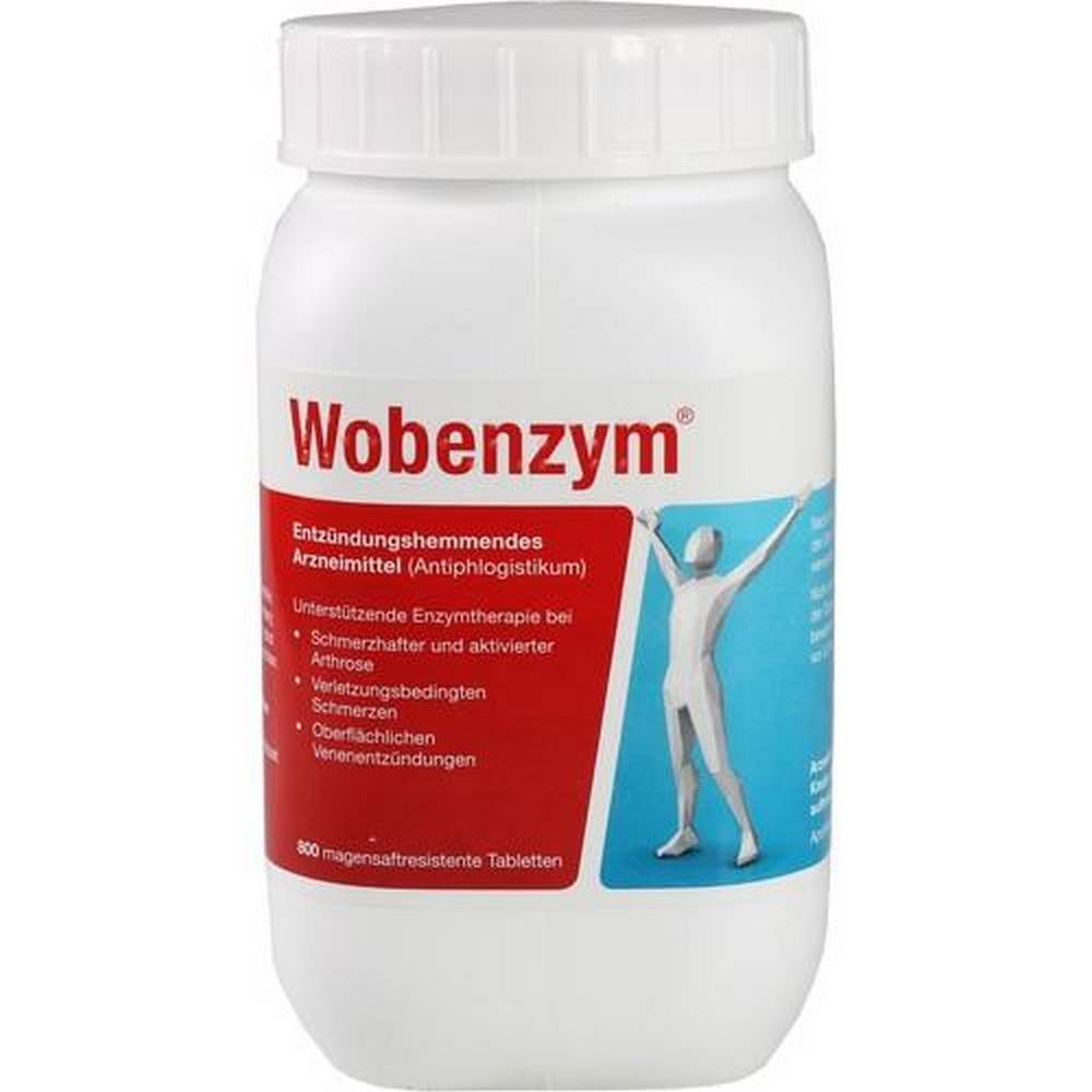 Wobenzym 1×800 tbl, Mucos Pharma - Kidsapo