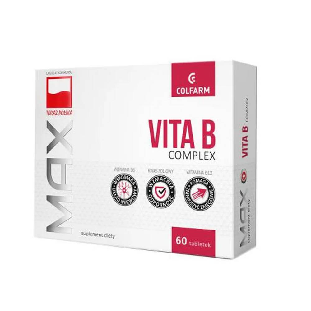 Colfarm,MAX VITA B COMPLEX 60 - Kidsapo