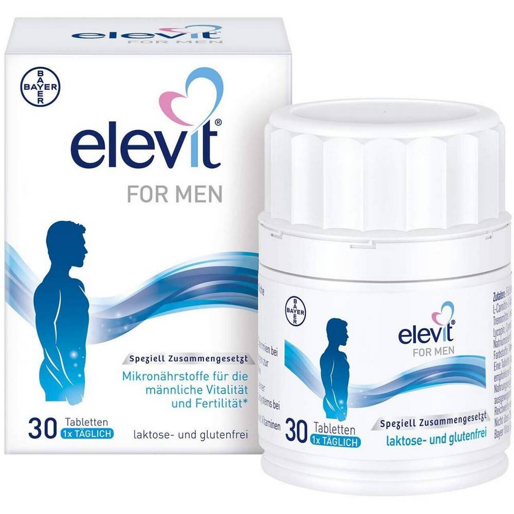 Elevit for Men 30, Bayer Vital - Kidsapo