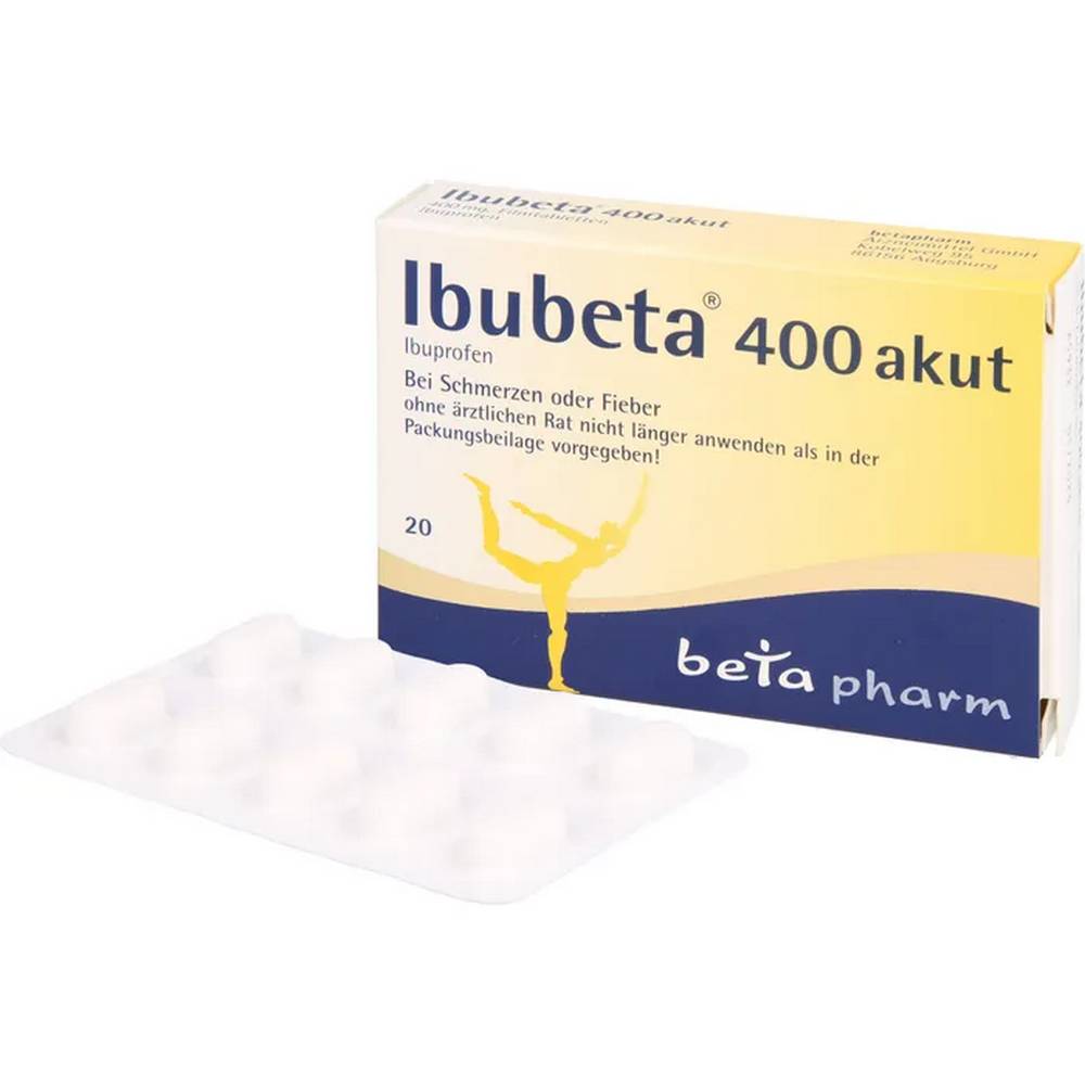 Ibubeta 400 acute,Ibubeta 400 akut 20 ,betapharm Arzneimittel - Kidsapo