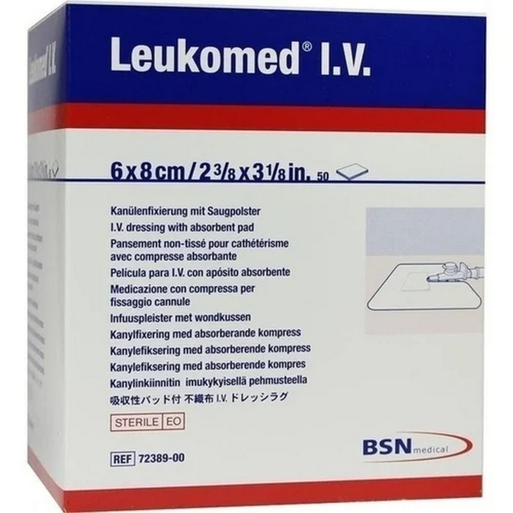 LEUKOMED I.V. Pflaster, 50 pcs - Kidsapo
