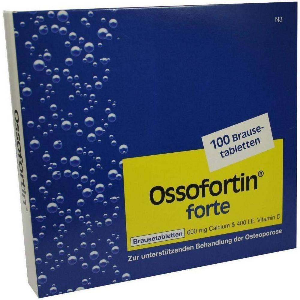 OSSOFORTIN forte effervescent tablets, 100 pcs - Kidsapo