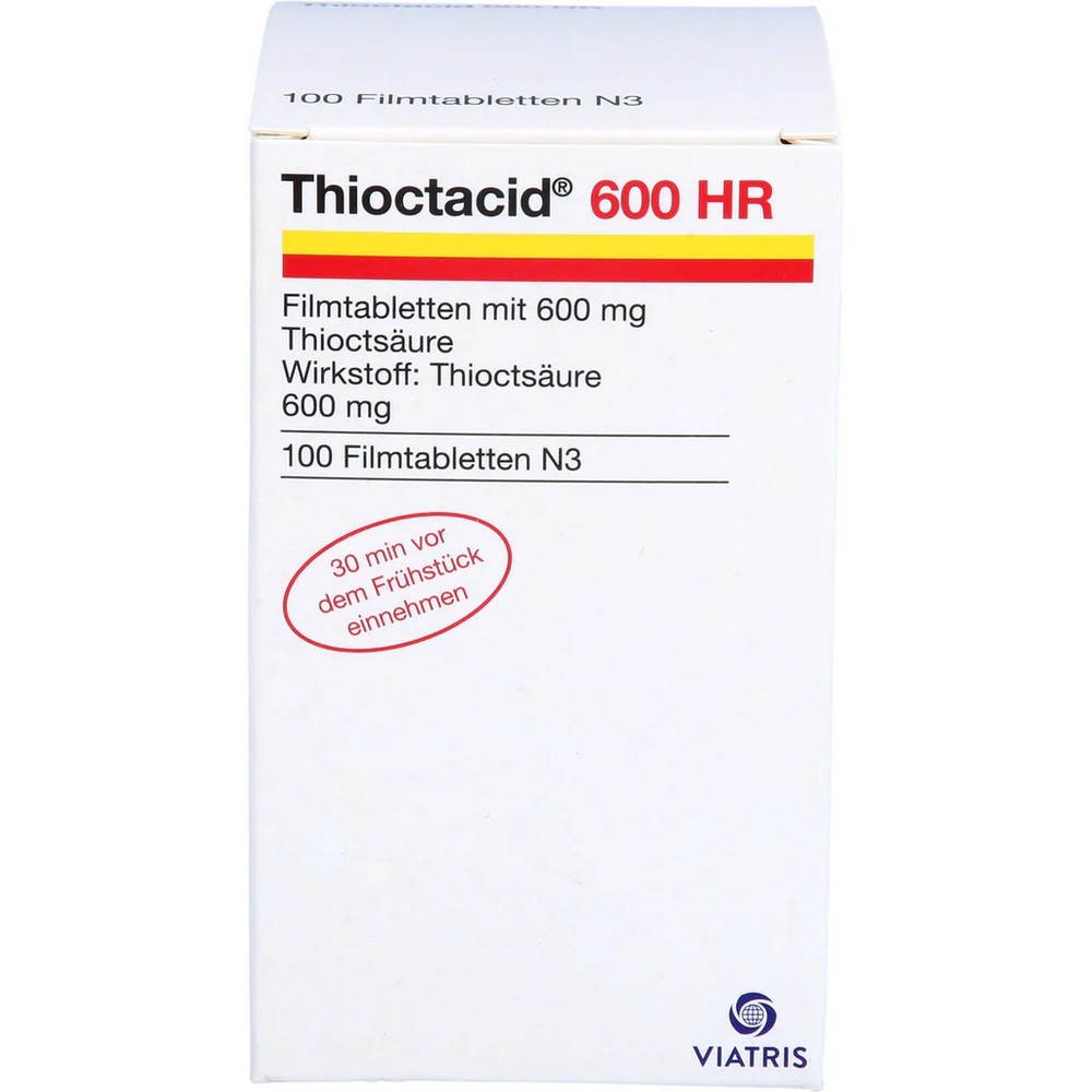 THIOCTACID 600 HR film -coated tablets, 100 pcs - Kidsapo