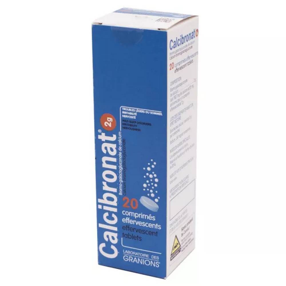 Calcibronat 2 g, 20, GRANIONS - Kidsapo