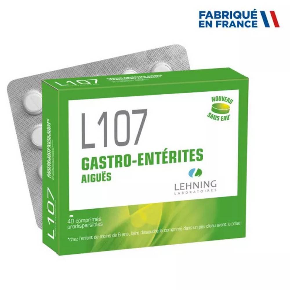 L107 Lehning orodispersible tablets, 40, LEHNING - Kidsapo