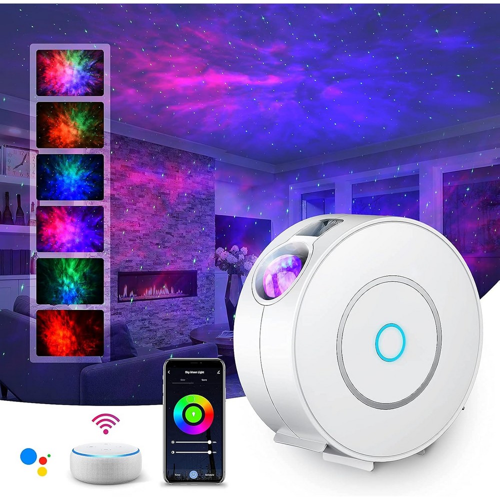 LED WIFI Starry Sky Projector mk89,LED WIFI Sternenhimmel Projektor ...