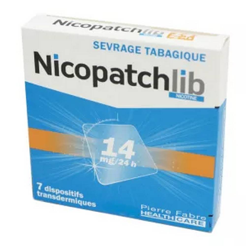 Nicopatch Lib 14 mg / 24 h, 7, NICOPATCH - Kidsapo