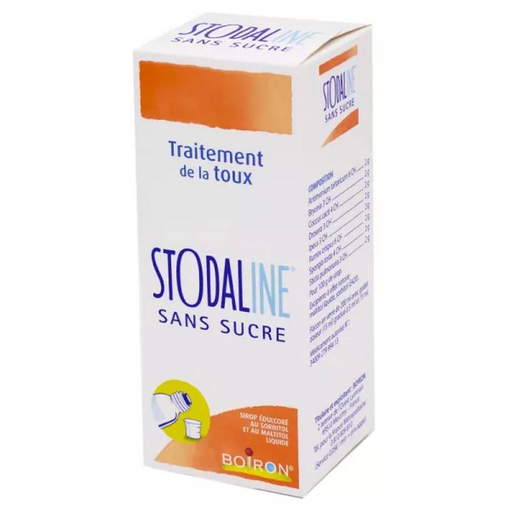 Stodaline sugar free syrup, 200, BOIRON - Kidsapo