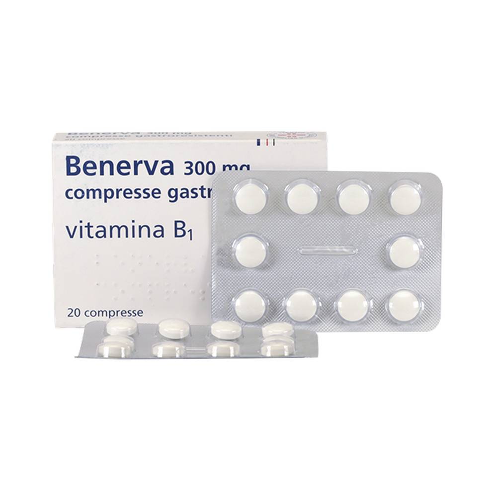 Benerva (vitamin B1 in tablets) 300mg ,Бенерва (витамин В1 в таблетках ...
