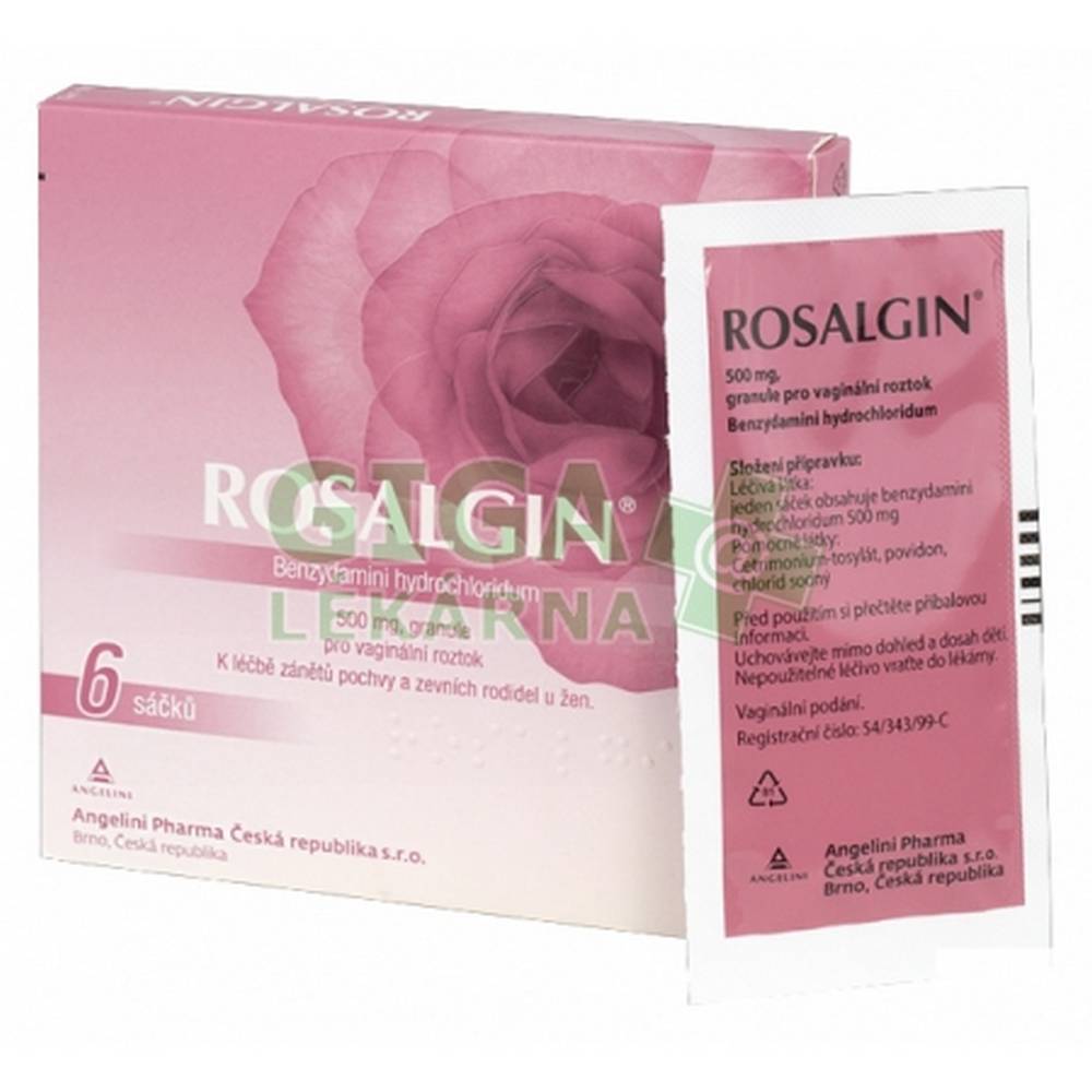 ROSALGIN Powder for vaginal solution 6 ,РОСАЛГИН Порошок для ...