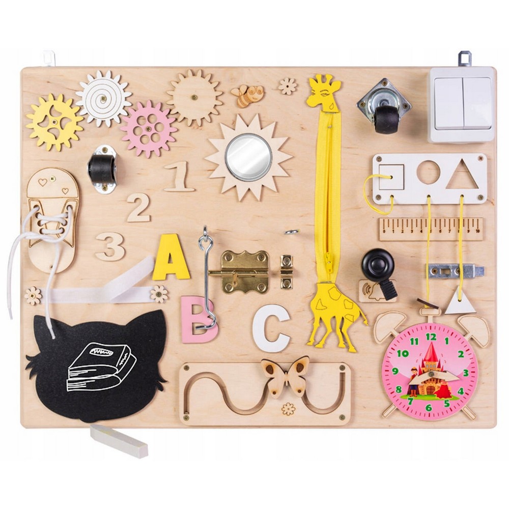TABLEAU DE MANIPULATION TACTILE MONTESSORI 17W 1,TABLICA DO MANIPULACJI ...
