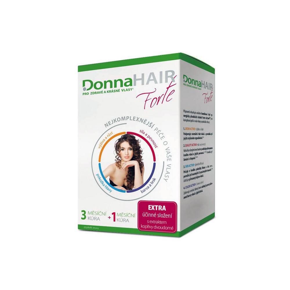 Donnahair Forte 4-month Capsule,Donahair Forte 4měsíční tobolka - Kidsapo