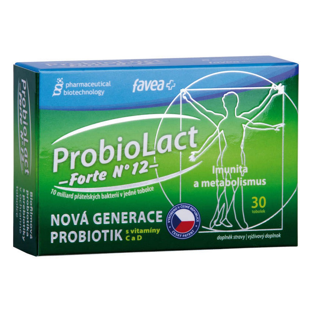 Favea Probiolact Forte N°12 Capsules 30,Fovea pro biolac pro deset°12 ...
