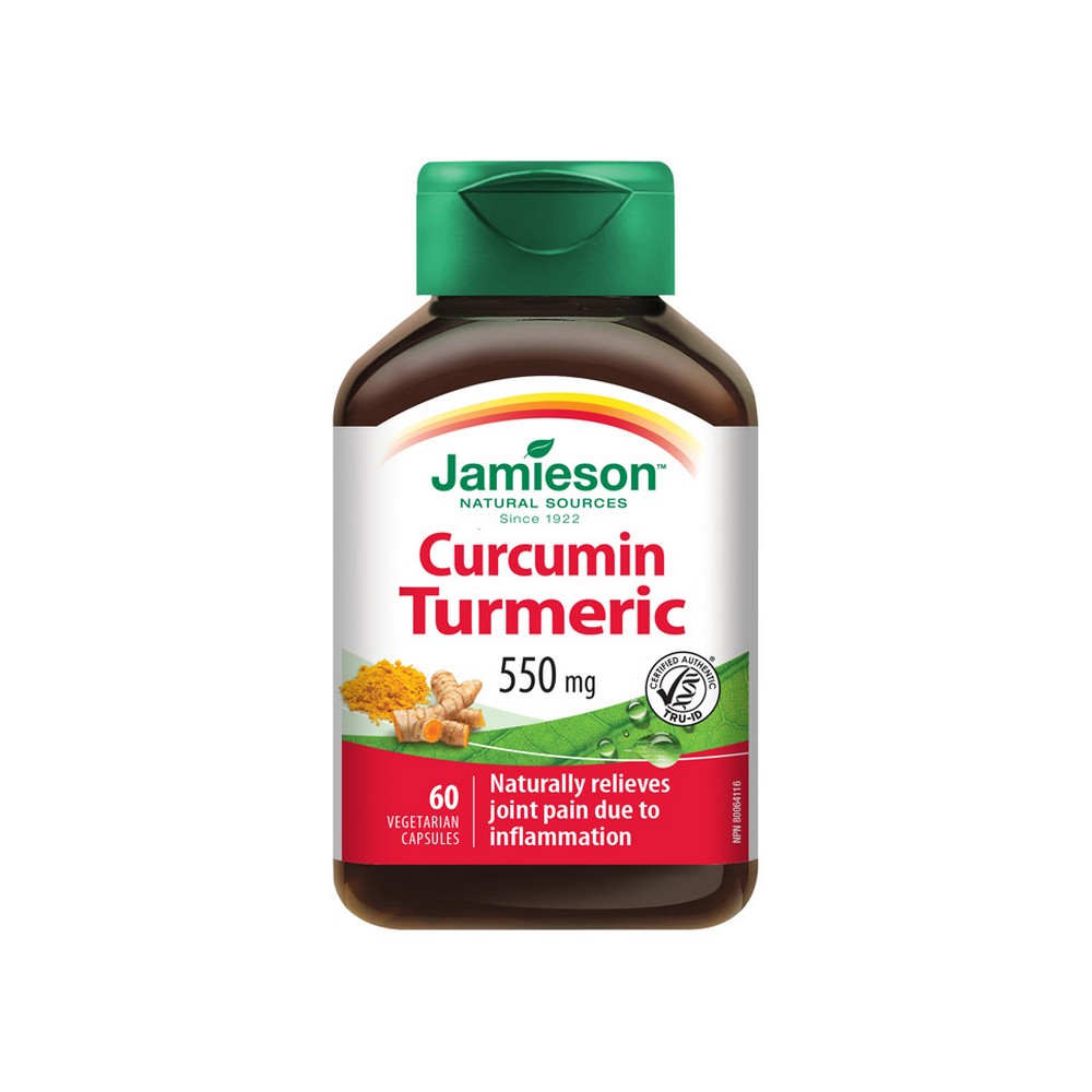 Jamieson Curcumin 550mg Cps.60,Jamieson kurkumin 550 mg Cps.60 - Kidsapo