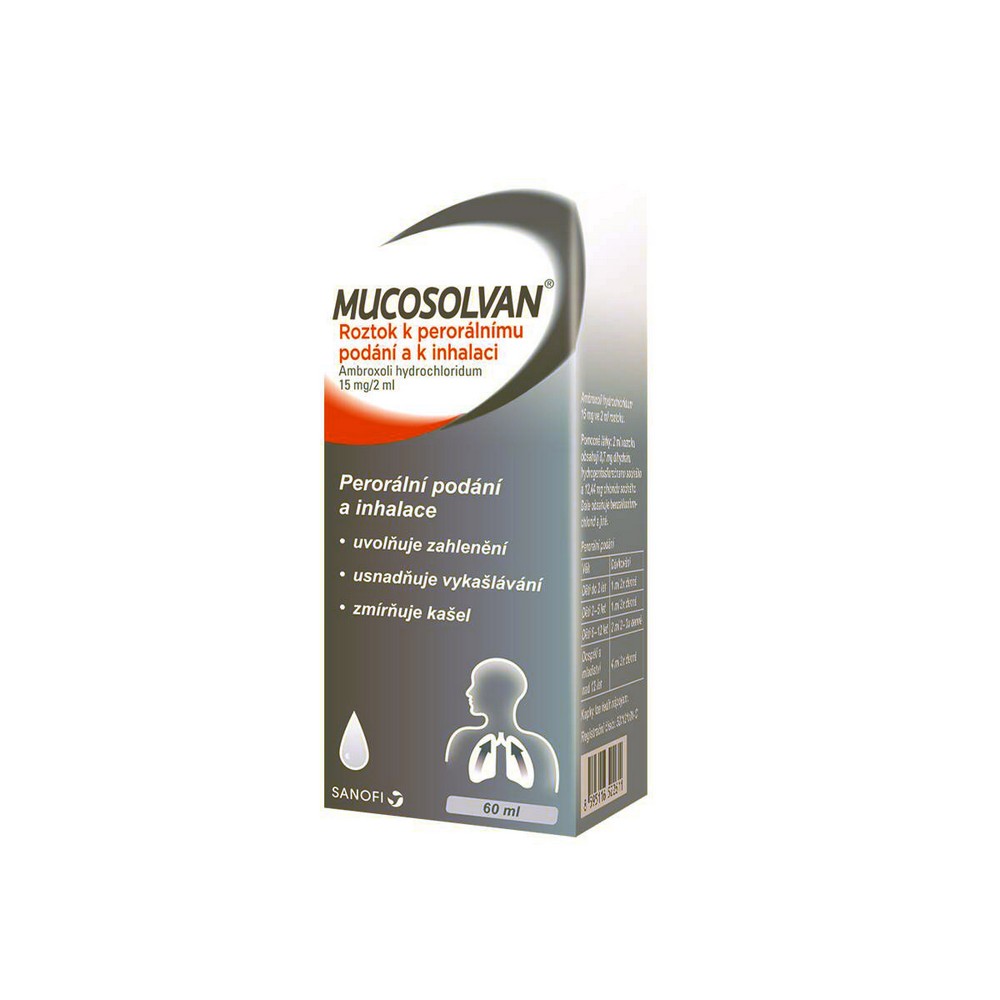 Mucocolvan 7.5 mg/ml solution 60 ml,Mukocolvan 7,5 mg/ml roztok 60 ml ...