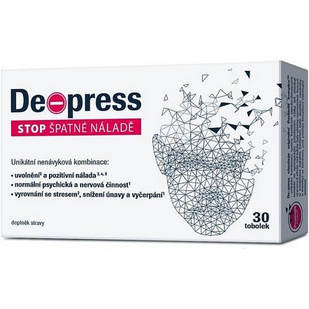 De-press 30 capsules,Stlačte 30 tobolek - Kidsapo
